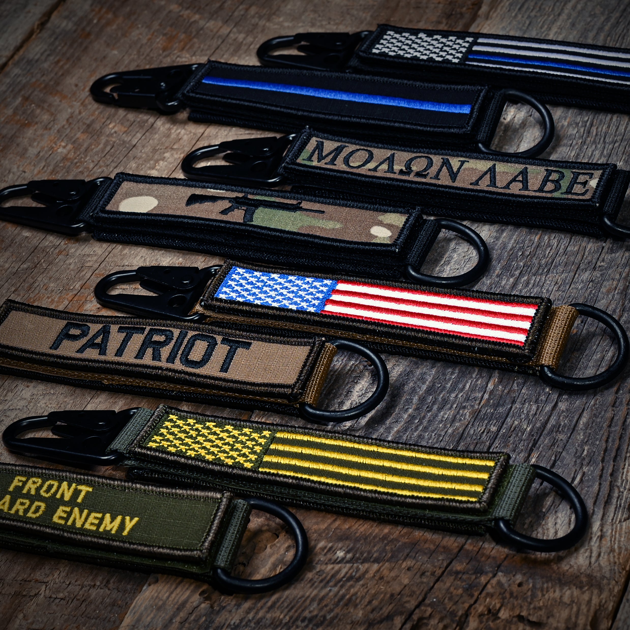 American Made Heavy Duty Tactical Keychains - Freedom Fatigues