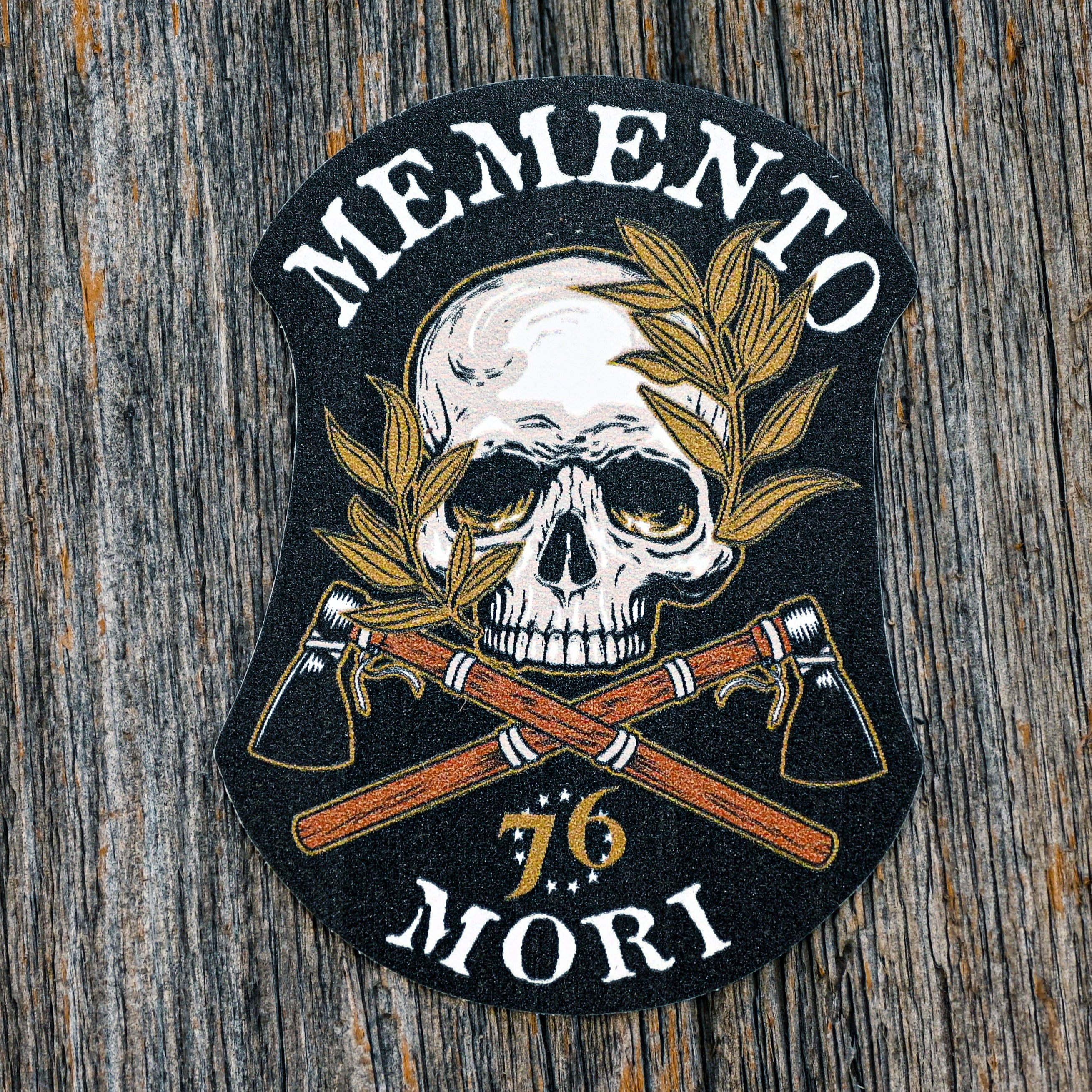 Buy Memento Mori 1776 Sticker | Made In The USA - Freedom Fatigues