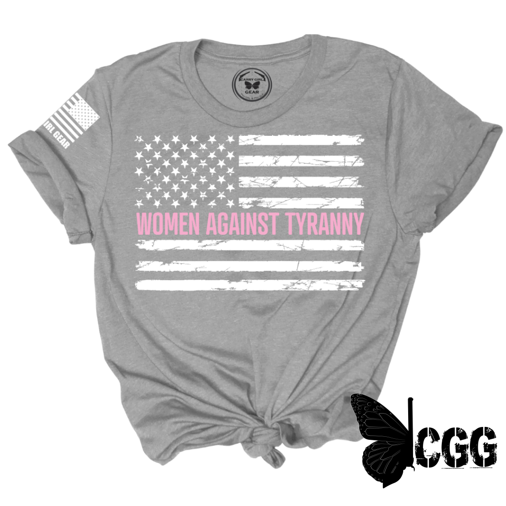 Women's "Women Against Tyranny" Patriotic T-shirt | Freedom Fatigues